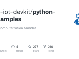 Github Intel Iot Devkit Python Cv Samples Python Computer Vision Samples