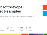 Github Microsoft Devops Project Samples Sample Applications For
