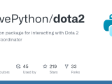 Github Valvepython Dota2 рџђё Python Package For Interacting With Dota