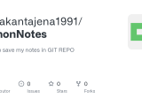Github Suryakantajena1991 Pythonnotes I Want To Save My Notes In Git