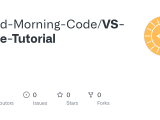 Github Good Morning Code Vs Code Tutorial