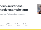 Github Ankcorn Serverless Fullstack Example App Wip Serverless