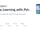 Github Tavgreen Deep Learning With Python Code Example Deep Learning