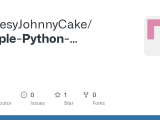 Github Cheesyjohnnycake Simple Python Calculator