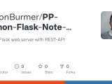 Github Simonburmer Pp Python Flask Note Taking App Python Flask Web