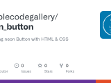 Github Simplecodegallery Neon Button A Glowing Neon Button With Html