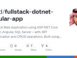 Github Falbd Fullstack Dotnet Angular App Full Stack Web Application