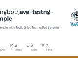 Github Testingbot Java Testng Example Java Example With Testng For