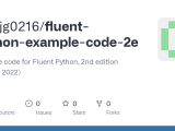 Github Yingjg0216 Fluent Python Example Code 2e Example Code For