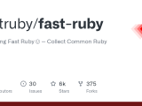 Github Fastruby Fast Ruby Dash Writing Fast Ruby Collect Common