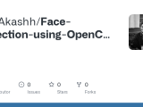 Github Iamakashh Face Detection Using Opencv Python