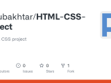 Github Yaqubakhtar Html Css Project Html Css Project