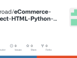 Github Dhbroad Ecommerce Project Html Python Flask
