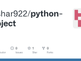 Github Tushar922 Python Project