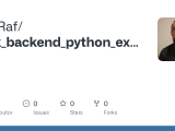 Github Kaliraf Task Backend Python Exercises