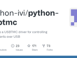 Github Python Ivi Python Usbtmc Provides A Usbtmc Driver For