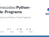 Python Turtle Programs Spiraldesign Py At Main Insanecodes Python