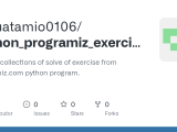 Github Baruatamio0106 Python Programiz Exercise This Is A