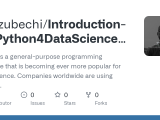 Github Denzubechi Introduction To Python4datascience Datacamp Python