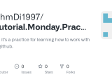 Github Drmhmdi1997 Git Tutorial Monday Practice Hi There It S A