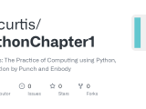 Github Ancurtis Pythonchapter1 Answers The Practice Of Computing