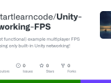 Github Mestartlearncode Unity Networking Fps A Not Yet Functional