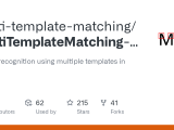 Github Multi Template Matching Multitemplatematching Python Object