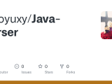 Github Xiaoyuxy Java Parser