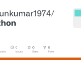 Github Varunkumar1974 Python