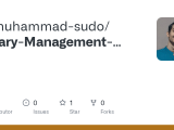 Github Gulmuhammad Sudo Library Management System In Java Language