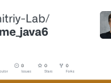 Github Dmitriy Lab Home Java6