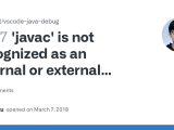 Javac Is Not Recognized As An Internal Or External Command Operable