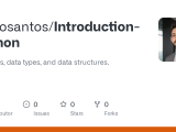 Github Daviosantos Introduction Python Variables Data Types And