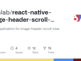 Github Bamlab React Native Image Header Scroll View Example Demo