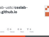 Github Csslab Ustc Csslab Ustc Github Io