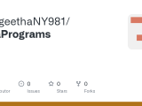 Github Sangeethany981 Javaprograms