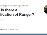Is There A Publication Of Ranger Issue 27 Lessw2020 Ranger Deep