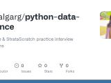 Github Kopalgarg Python Data Science Leetcode Stratascratch