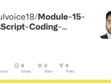 Github Rejaulvoice18 Module 15 Javascript Coding Problems