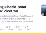 Github Spring3 Basic React Redux Electron Tailwindcss The