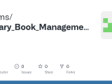 Github Vpams Library Book Management System Using Python