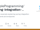 Github Simpleprogramming Spring Integration Example A Simple Example