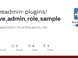 Github Activeadmin Plugins Active Admin Role Sample Sample