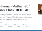 Python Flask Rest Api Backend Flask Dockerfile At Master Kirankumar