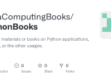 Github Datacomputingbooks Pythonbooks Learning Materials Or Books On