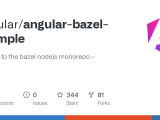 Github Angular Angular Bazel Example Moved To The Bazel Nodejs
