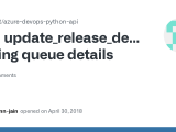 Update Release Definition Wiping Queue Details Issue 62 Microsoft