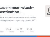 Github Bezkoder Mean Stack Authentication Authorization Mean Stack