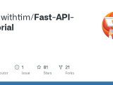 Github Techwithtim Fast Api Tutorial