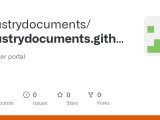 Github Industrydocuments Industrydocuments Github Io Developer Portal